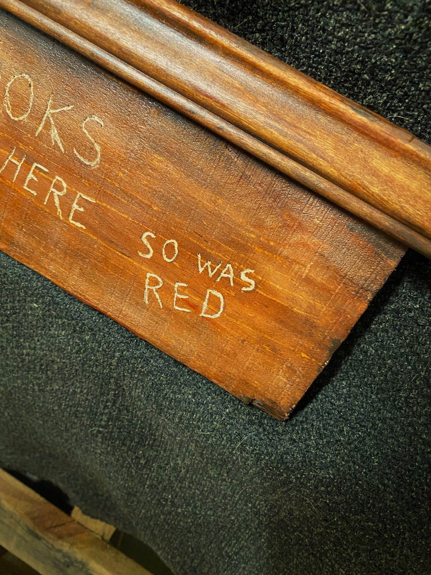 Shawshank 'brooks Was Here' Sign - Etsy