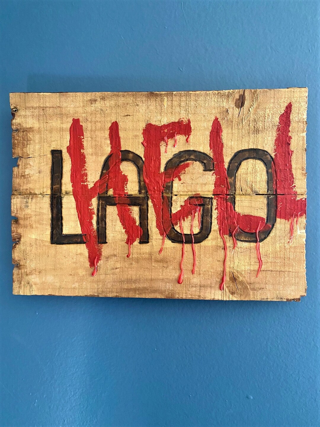 LAGO Sign From High Plains Drifter - Etsy
