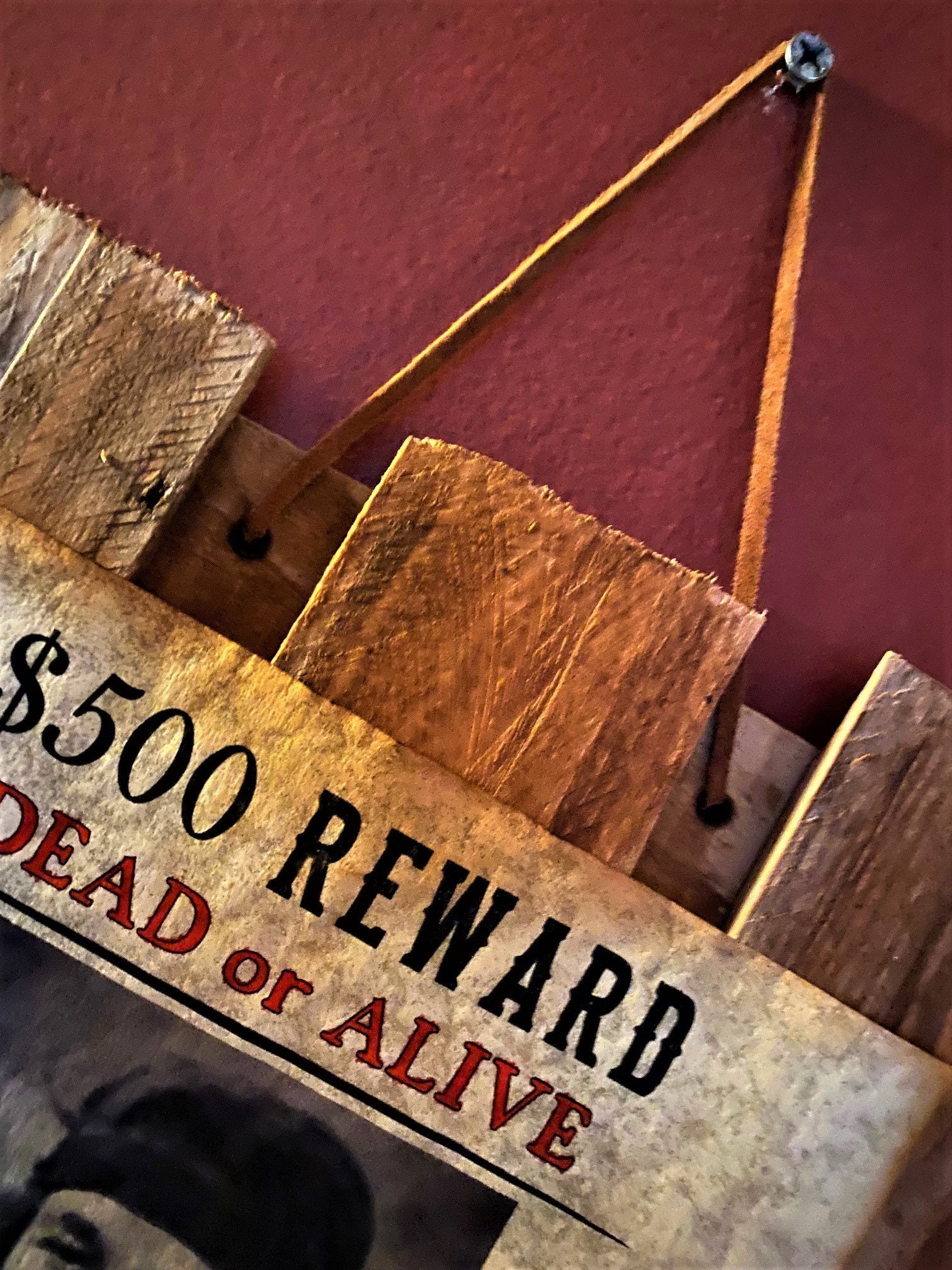 Lonesome Dove Blue Duck Mounted Wanted Sign - Etsy