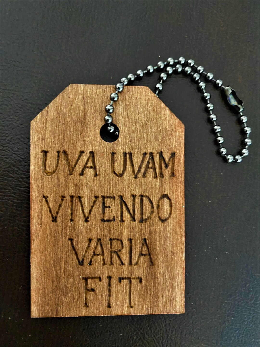 Lonesome Dove Uva Uvam Wooden Keychain - Etsy