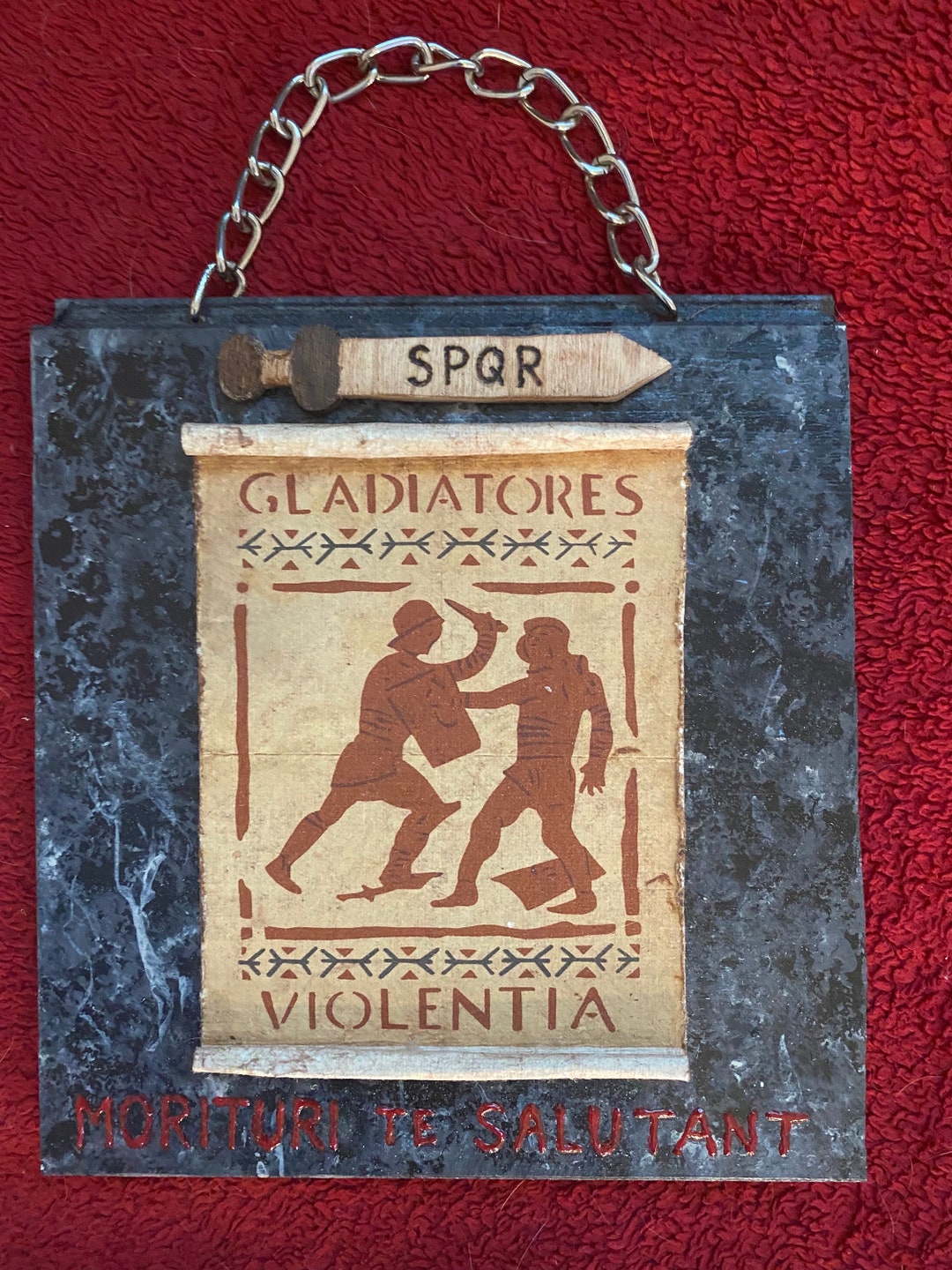 Gladiator Mini Roman Sign - Etsy