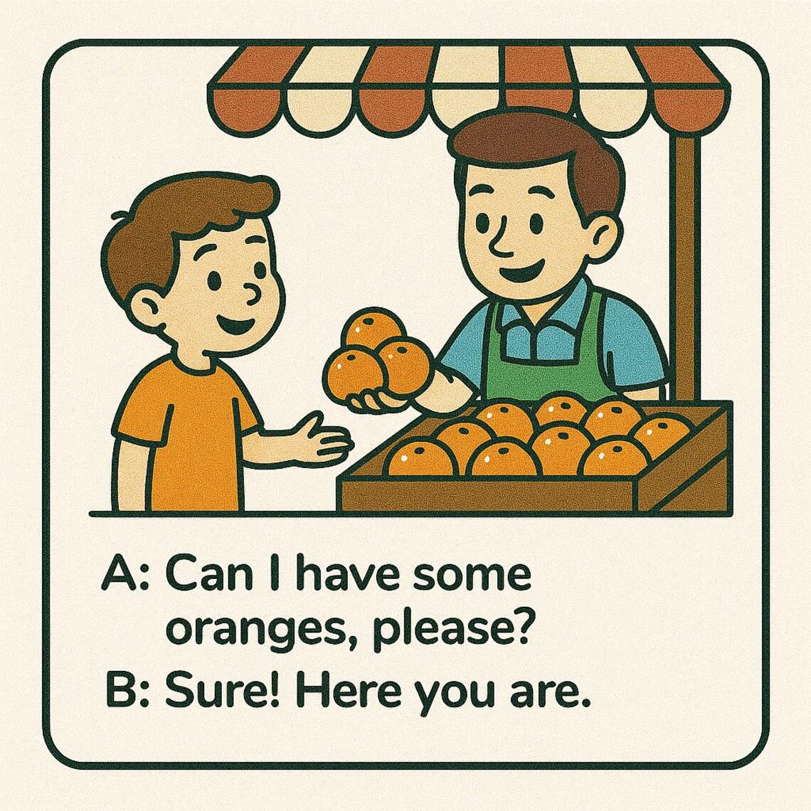 FRUITS SPEAKING CARDS - Etsy