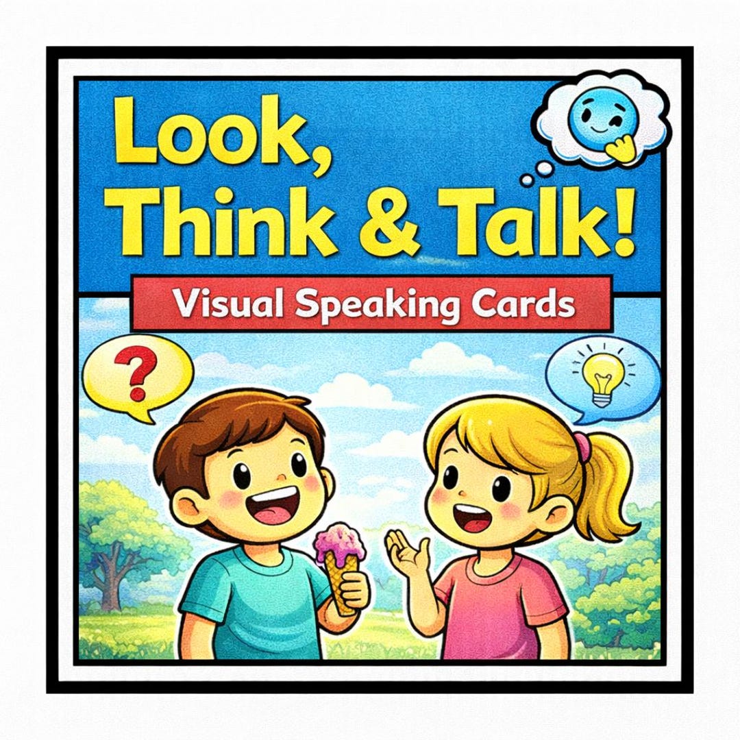Visual Speaking Cards - Etsy