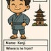 NATIONALITY SPEAKING CARDS - Etsy