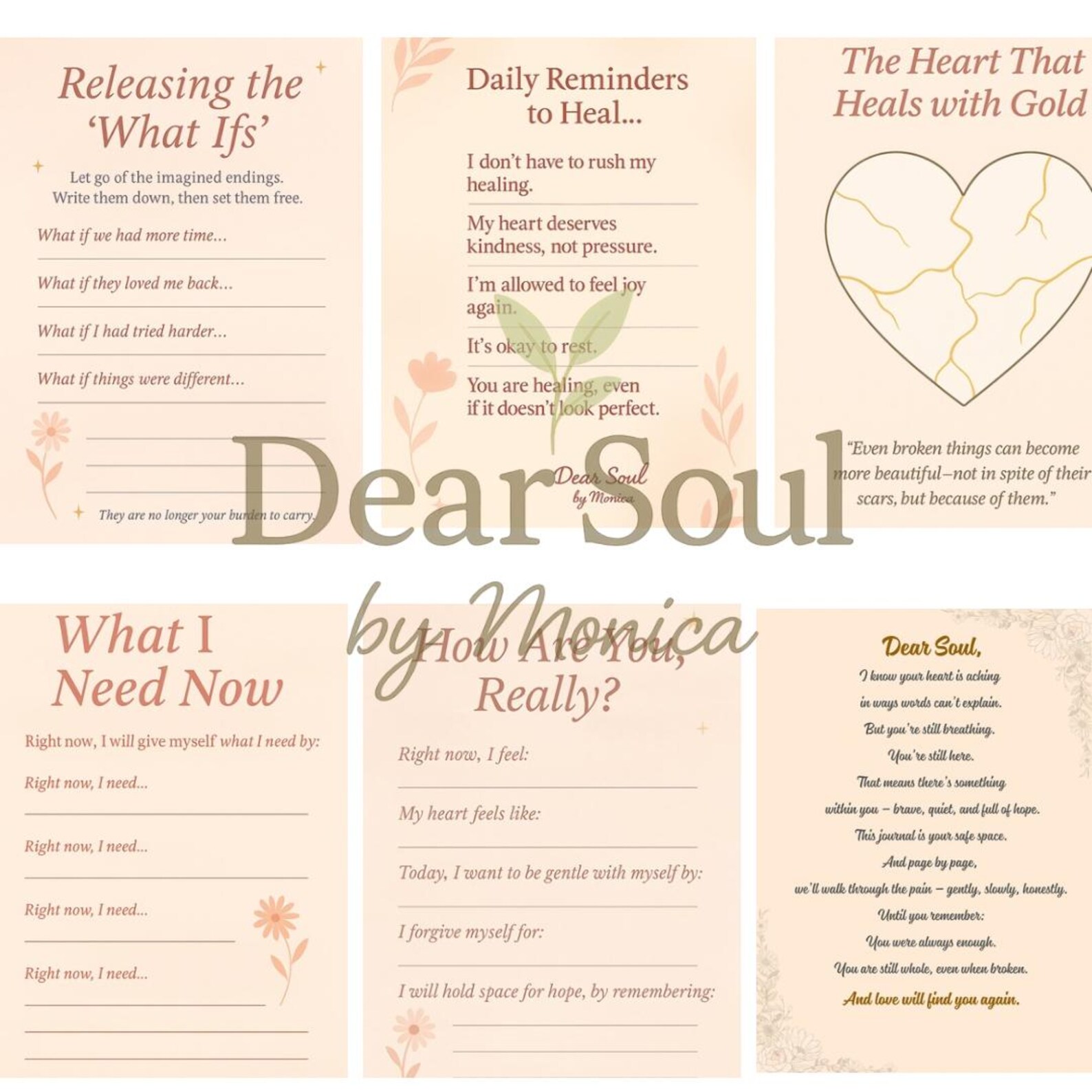 Heartbreak Healing Journal: Self-love Workbook for Emotional Recovery ...