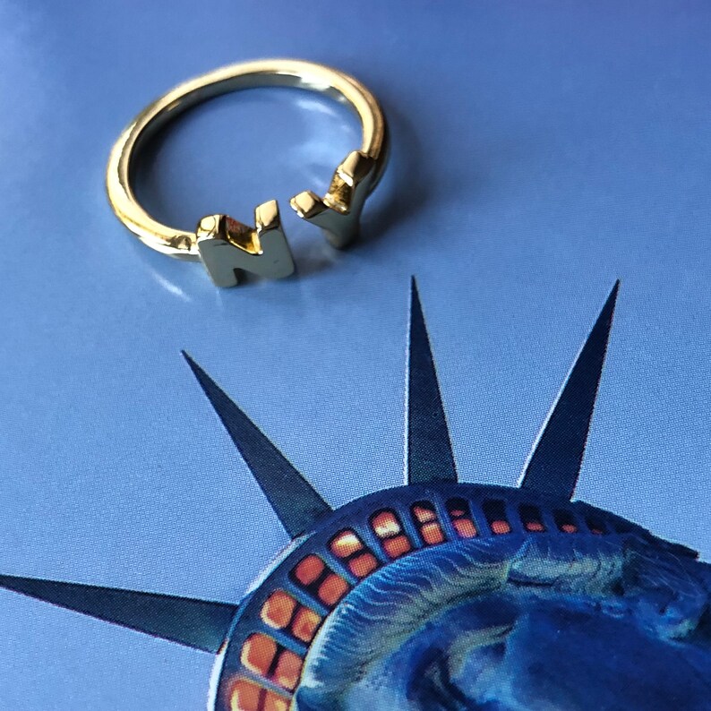 State Ring. NY. Size 7 - Etsy