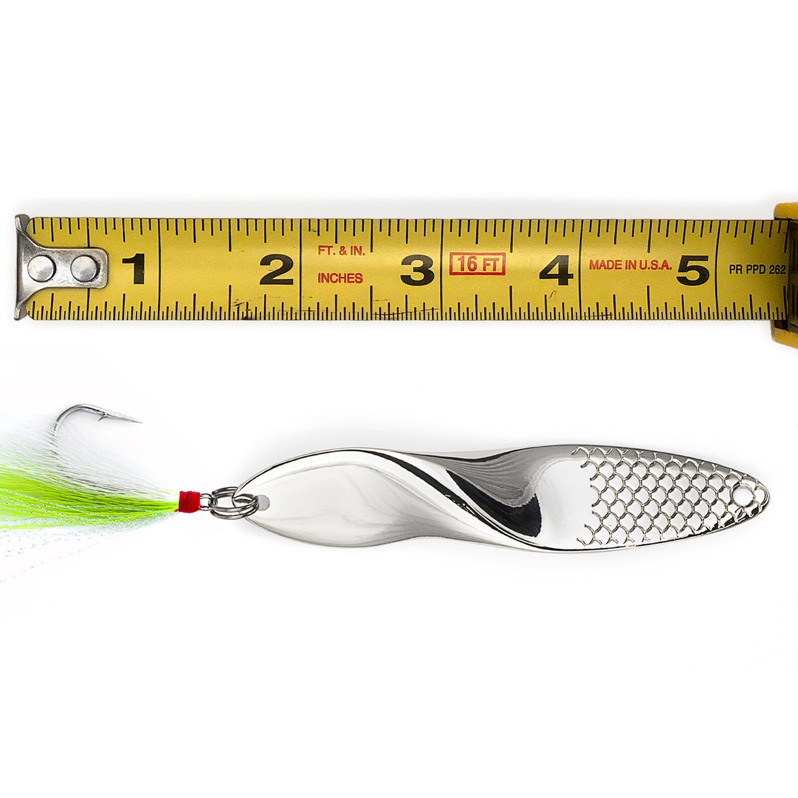 Propeller Metal Fishing Lure With Bucktail Teasers 1.4-ounce - Etsy