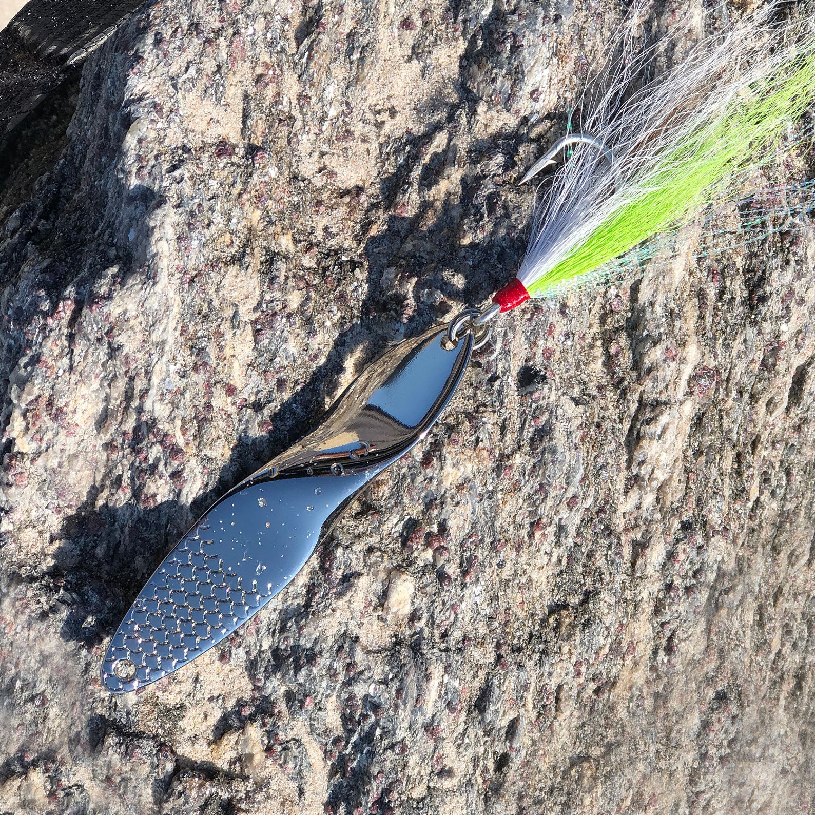 Propeller Metal Fishing Lure With Bucktail Teasers 1.4-ounce - Etsy