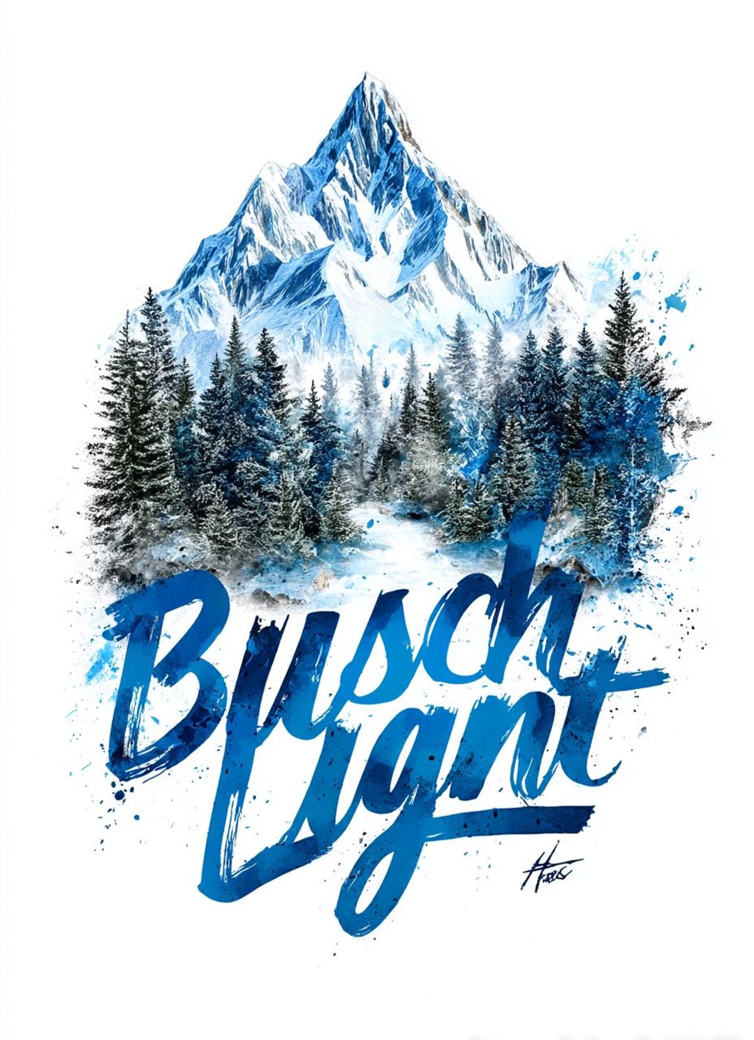 Busch Light Inspired Clipart Bundle – 16 PNG Digital Downloads ...