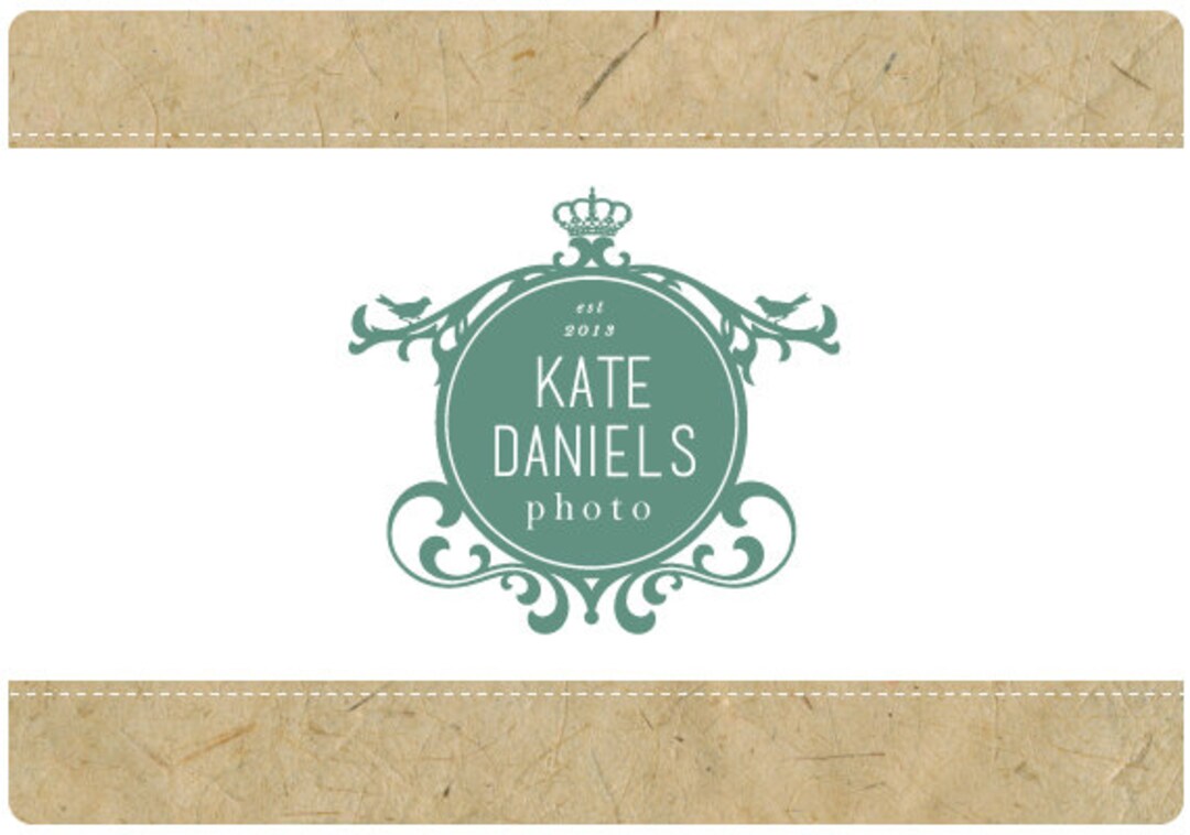 Custom Vector Logo Design - Predesigned Logo - Premade Logo - Kate Logo ...