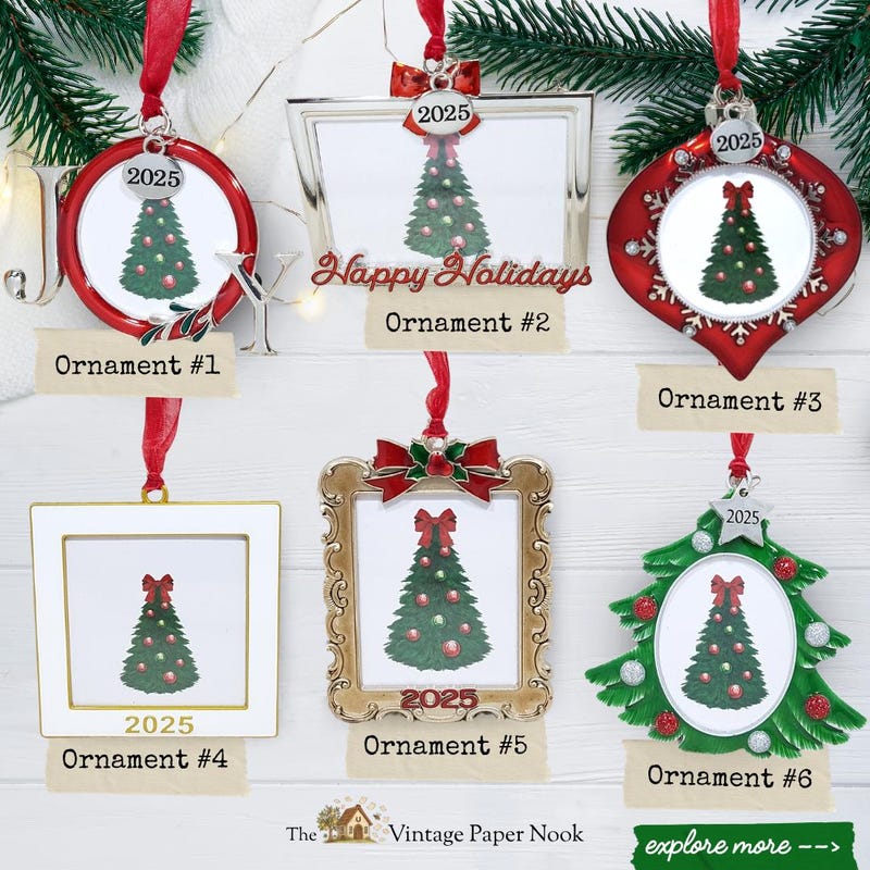 Picture Frame Christmas 2025 - Etsy