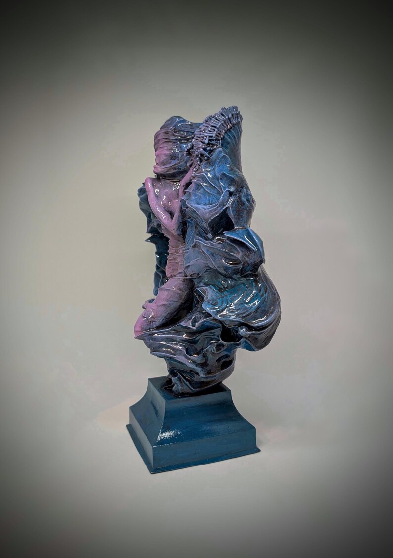 Inspired by Zdzislaw Beksinski Untitled (through Cloth) 3D Sculpture 11 ...