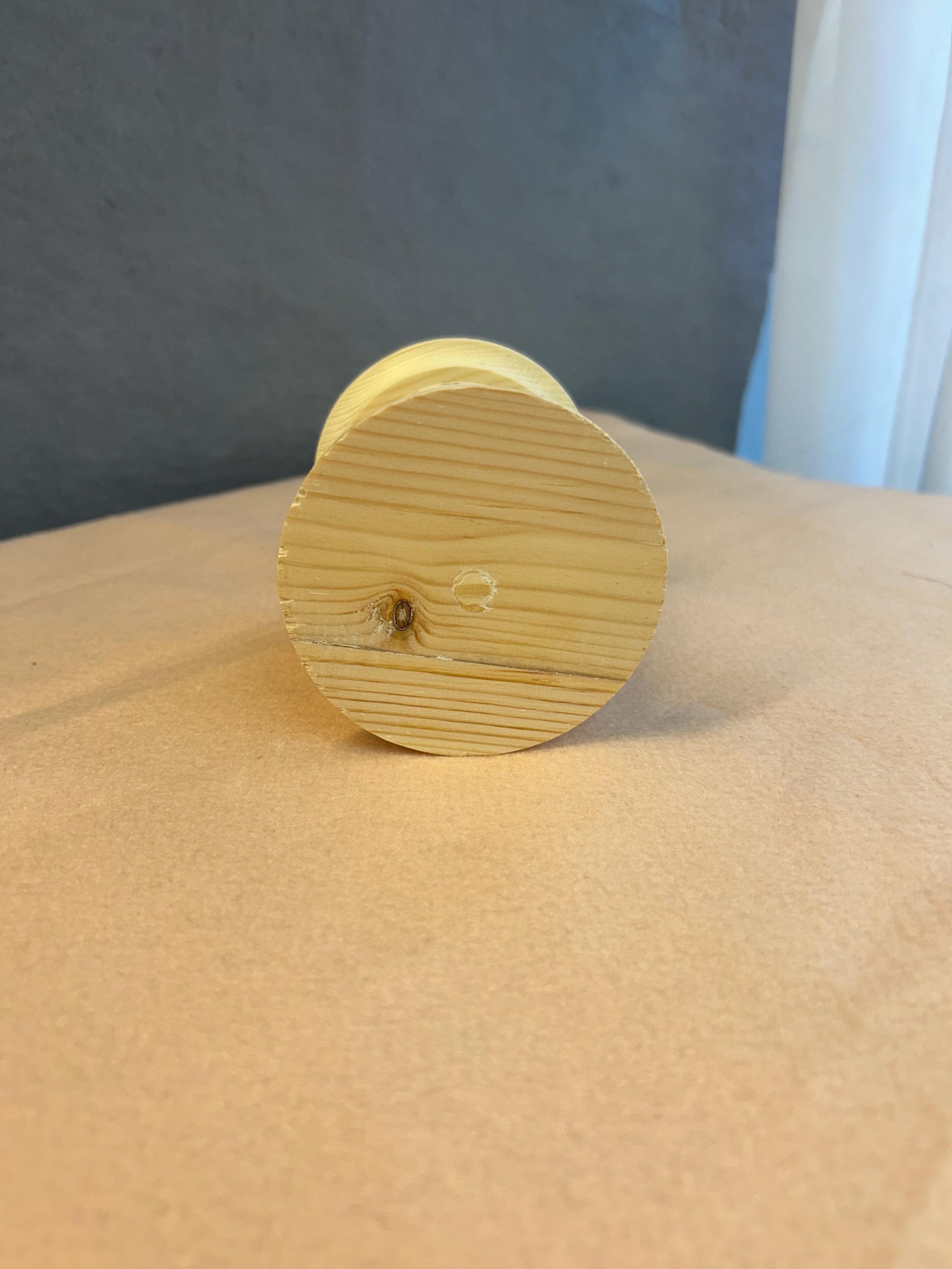 Handmade Round Softwood Display Plinths, 85x85 Cylindrical Riser Model ...