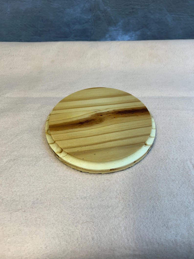 Brazilian Round Flat Plinths 150mm X 20mm Chamfered Edge, Cut Corners ...