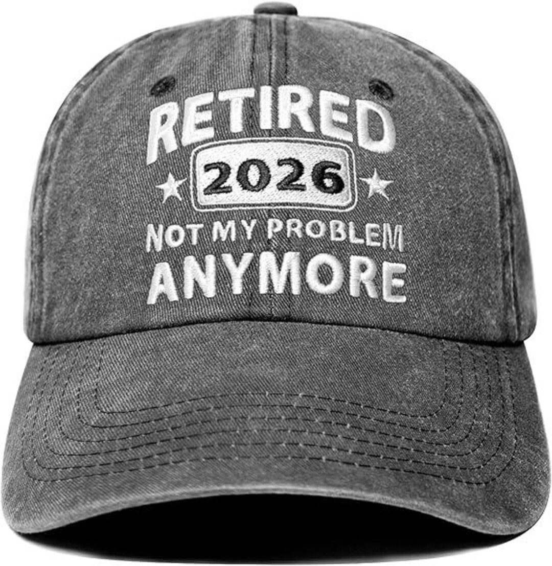 Retirement Gifts for Men Woman Retirement Hats 2026 Cool Retired Gift ...