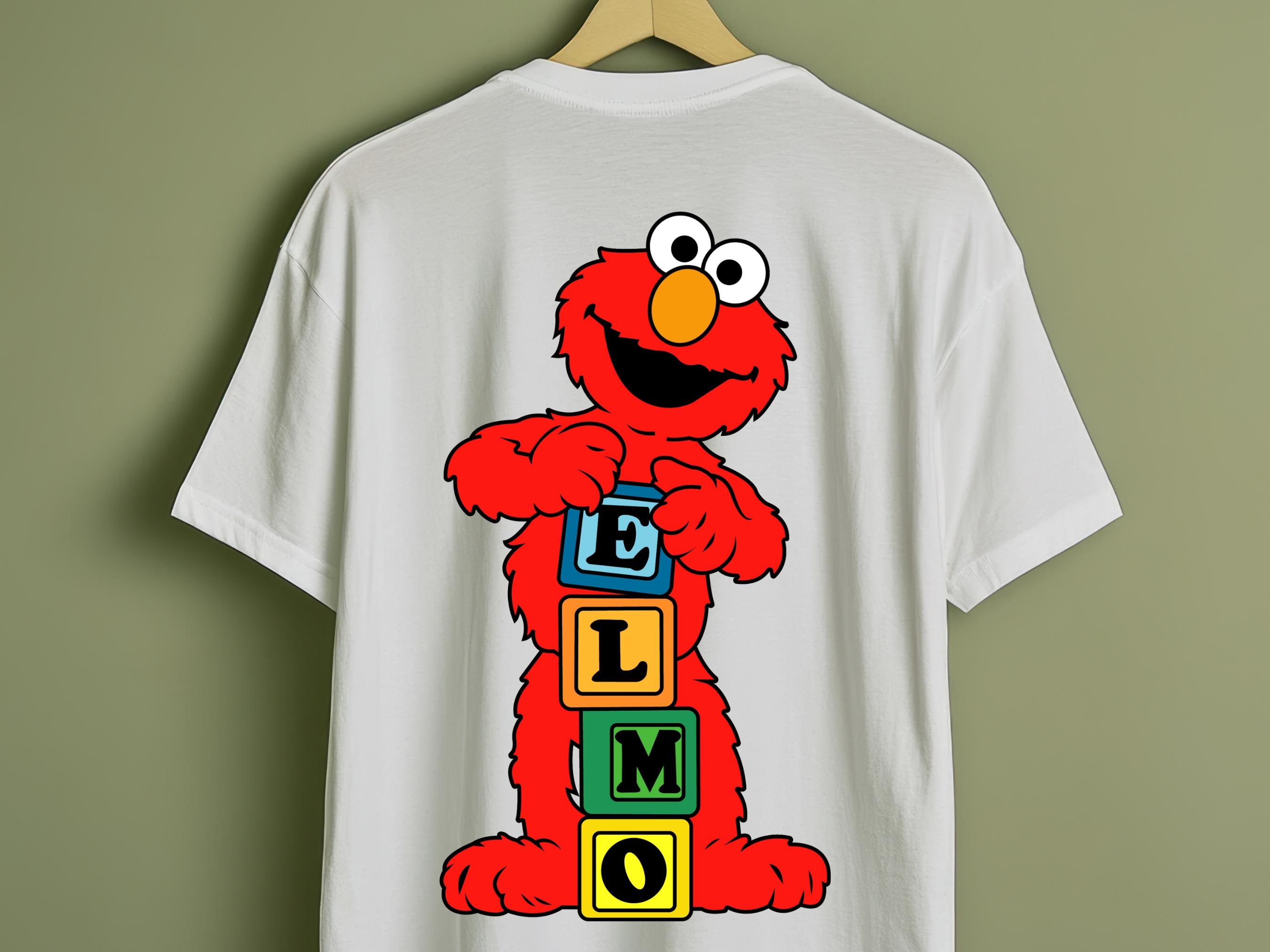 Sesame Street Clipart, Elmo, Cookie Monster, Big Bird PNG SVG (digital ...