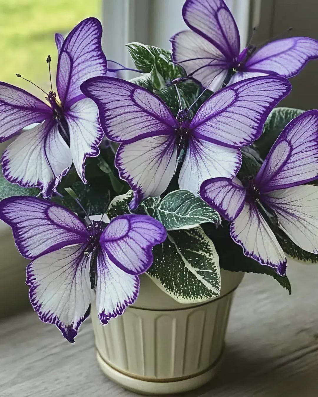 700pcs Butterfly Leaf Hosta Seeds – Unique Variegated Foliage, Shade ...