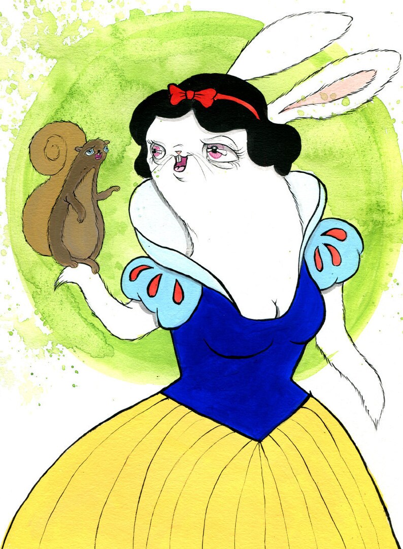 Snow White Bunny | Etsy