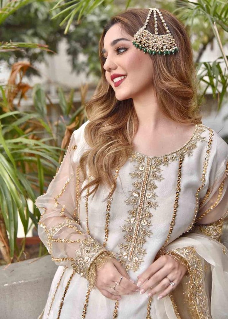 Bridal Dress | White Nikah Dress | Ready to Wear Dress | White Nikah ...