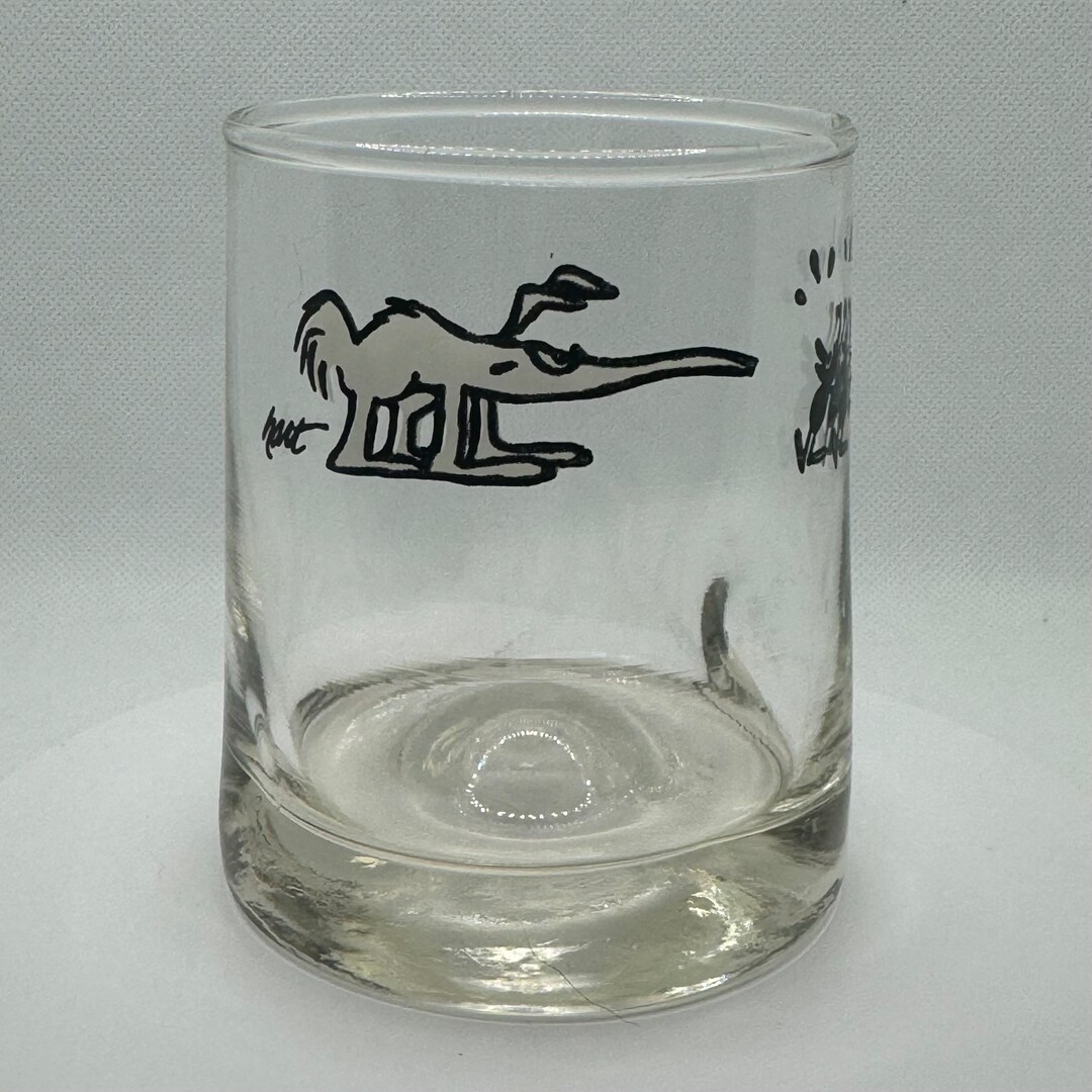 Vintage BC by Johnny Hart Pinch Glass - Etsy