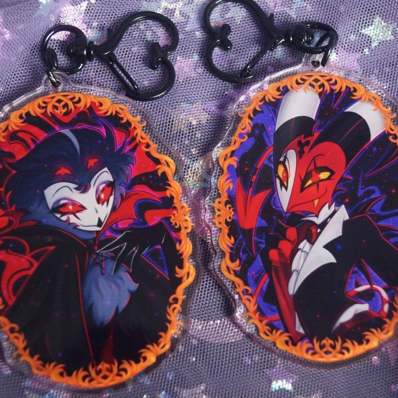 Blitz and Stolas Keychain - Etsy
