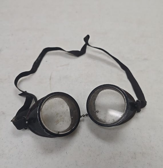 Antique Rare Wilson Safety Goggles Motorcycle Goggles… - Gem