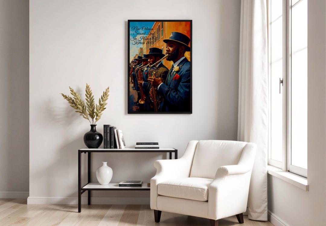 Mardi Gras Second Line Art Print - Instant Digital Download for Home ...