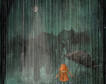 The wave Art print 3 different sizes | Etsy