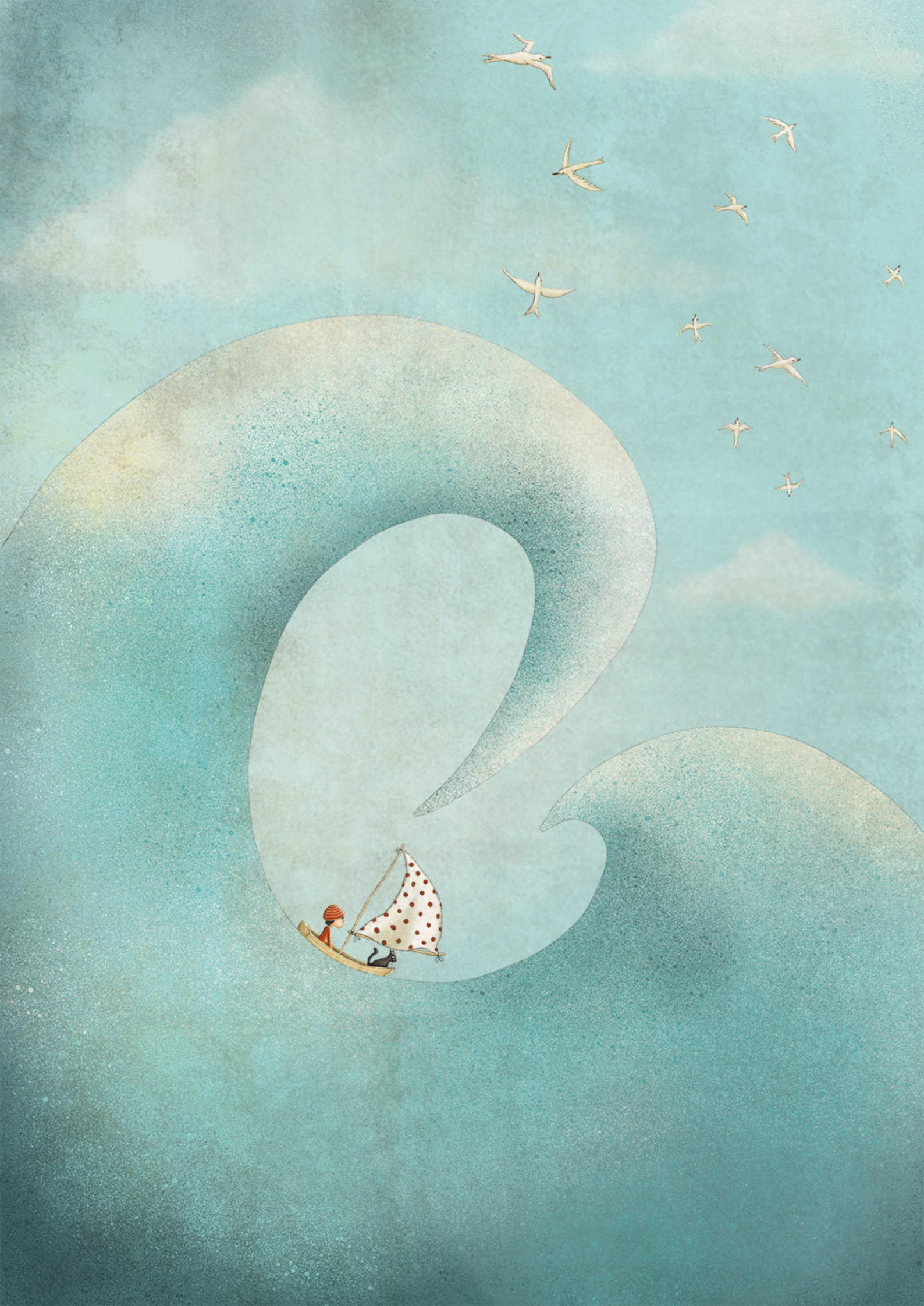 The Wave Art Print 3 Different Sizes | Etsy