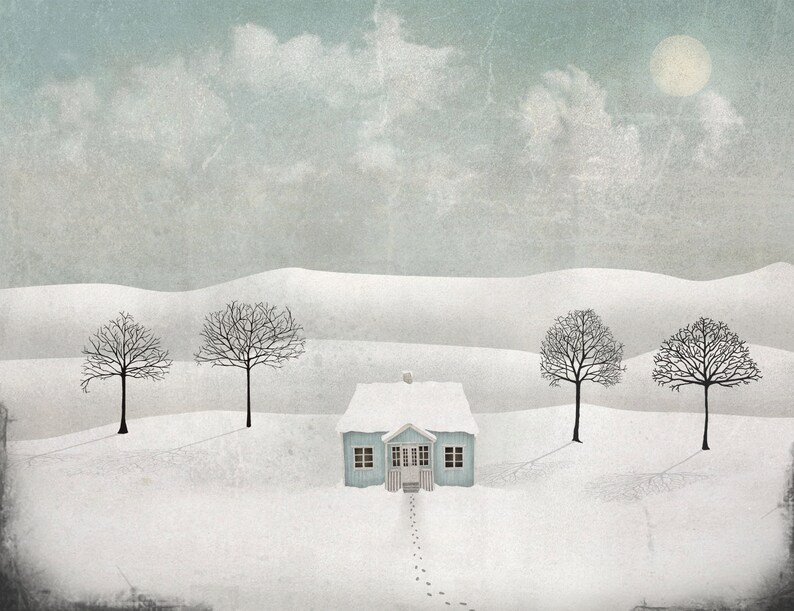 Winterland - Art Print (3 Different Sizes) - Etsy