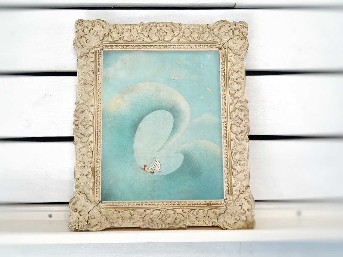 The Wave Art Print 3 Different Sizes | Etsy