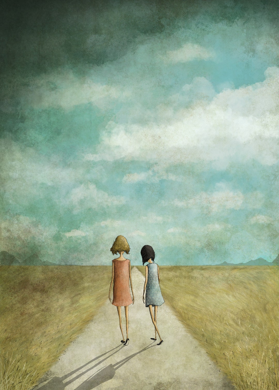 My Friend - Art Print (3 Different Sizes) - Etsy