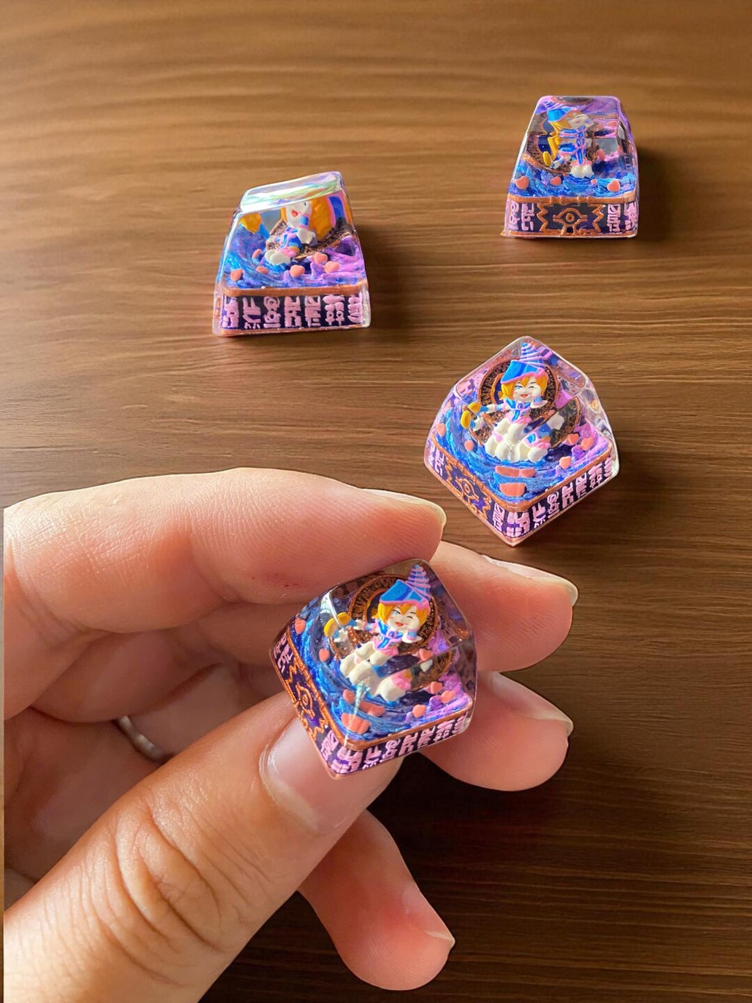 Artisan Resin Witch Keycap for Mechanical Keyboard | Handmade Gaming ...