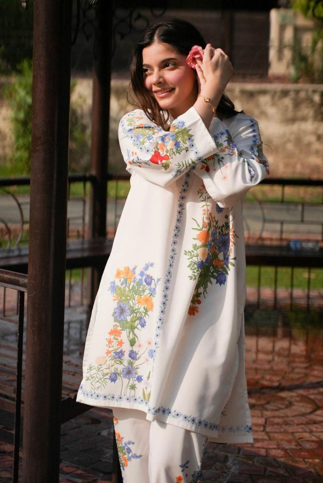 Floral Whisper Cream Co-ord Set - Etsy