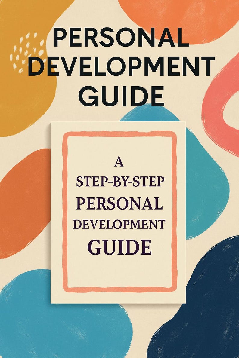The Personal Growth Blueprint – Printable Self-help Guide for Mindset ...