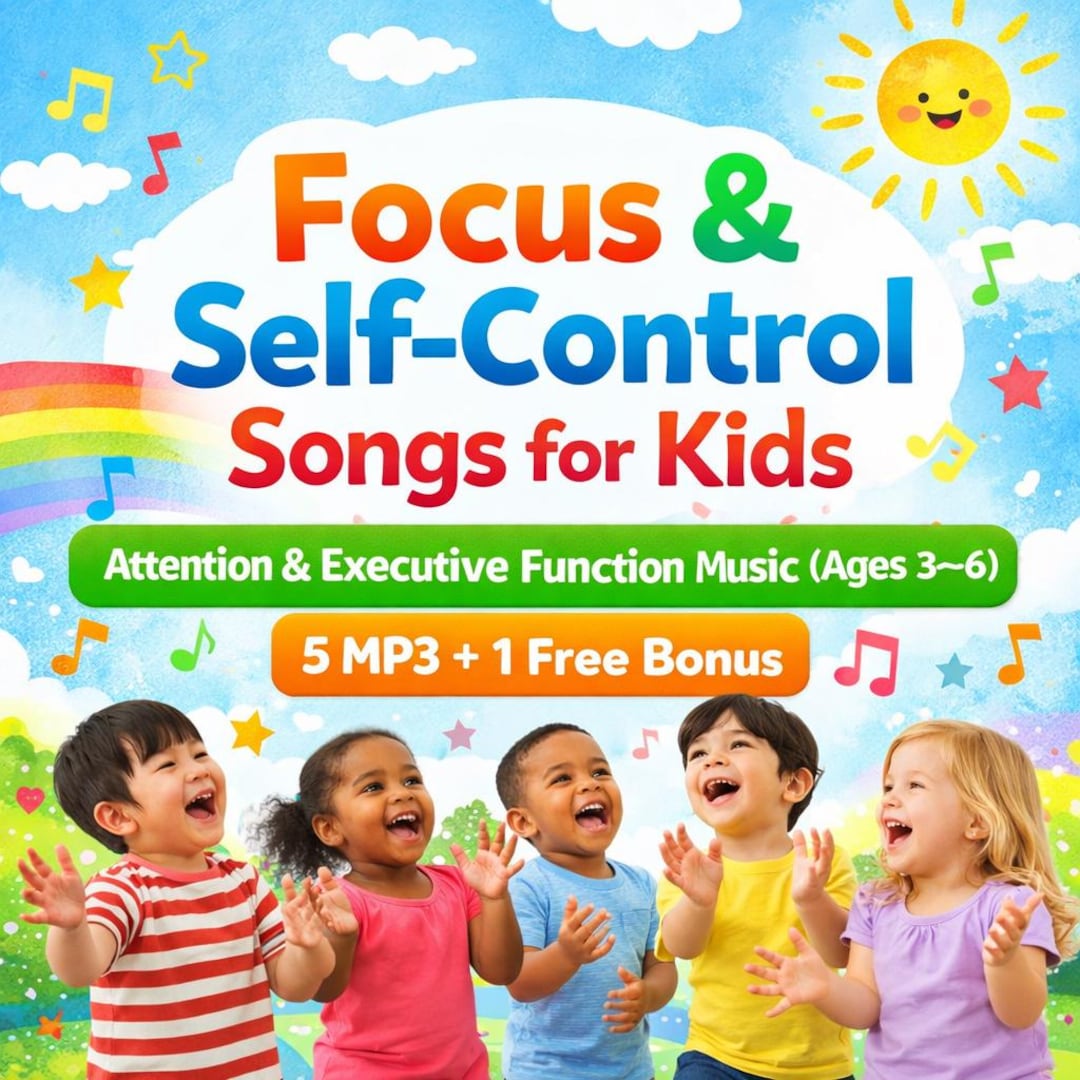 Focus & Self-control Songs for Kids | Attention , Executive Function ...