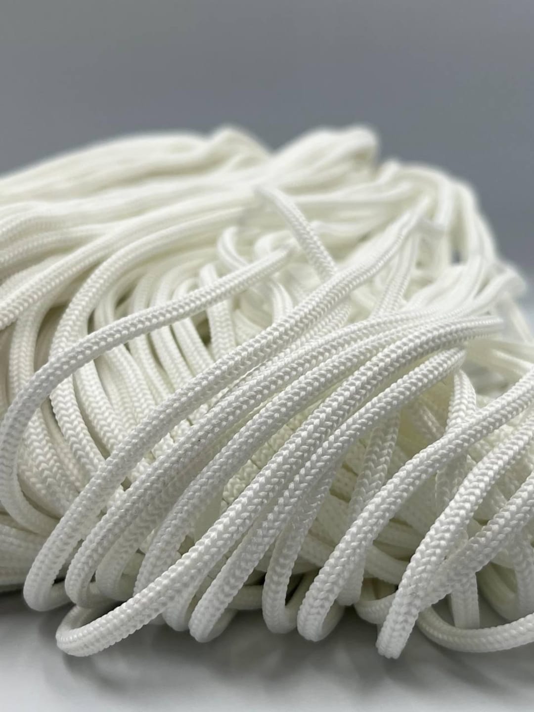 Braided Polyester Cord: 4mm, 100m Macrame Rope - Etsy