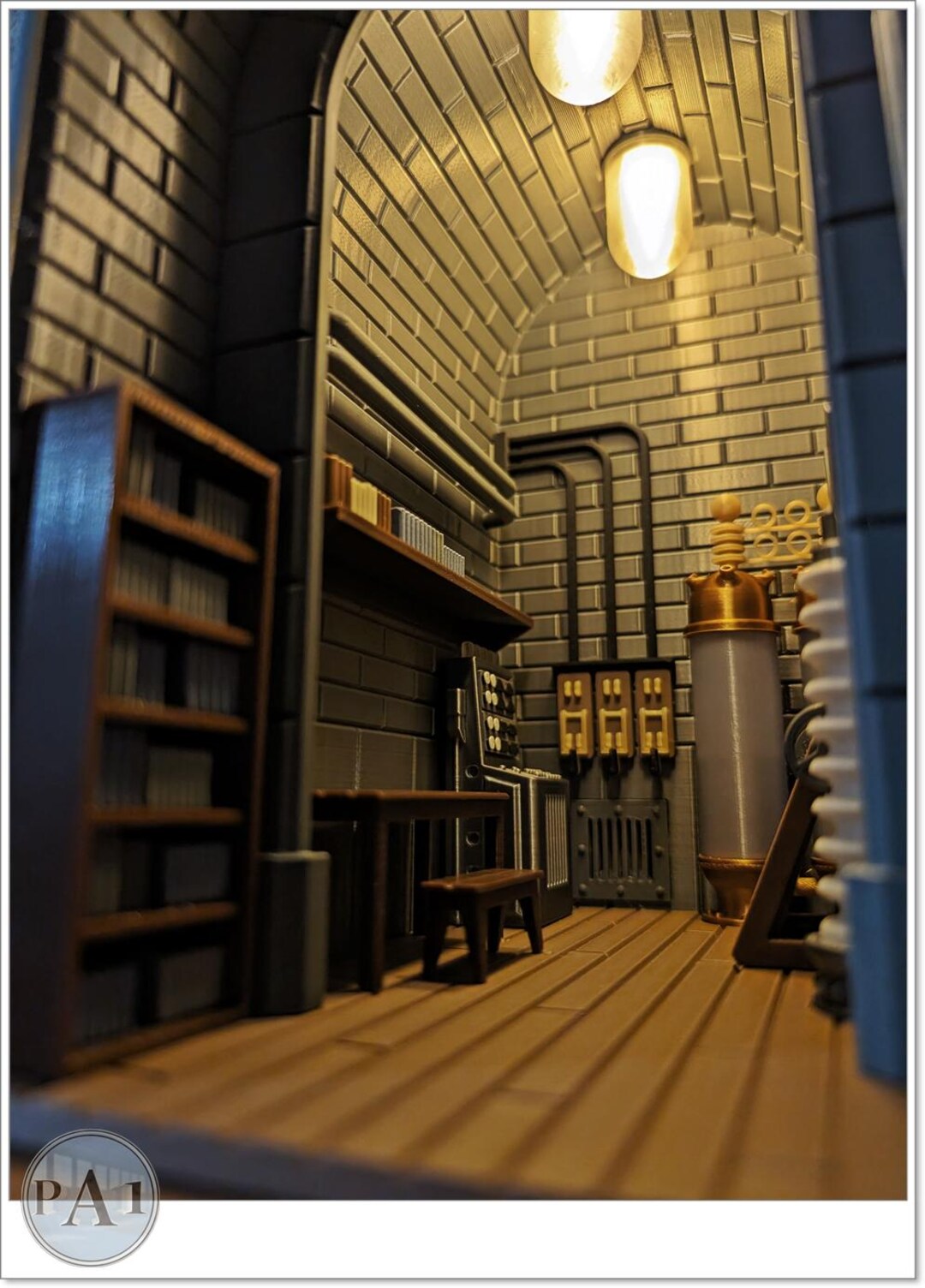 Frankenstein's Laboratory Book Nook - Etsy