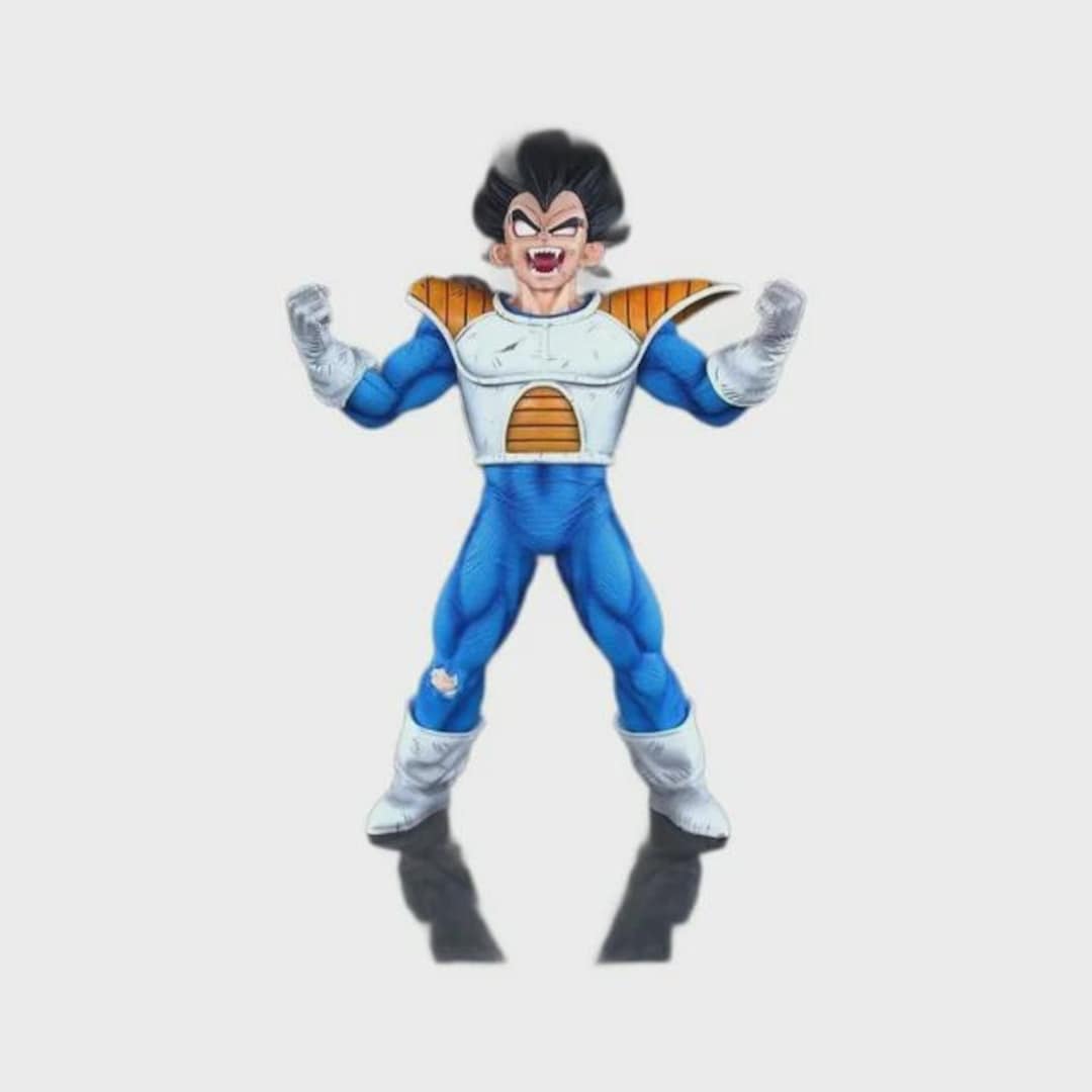 Dragon Ball Z Anime Vegeta Figure Vegeta With Artificial Moon Action ...