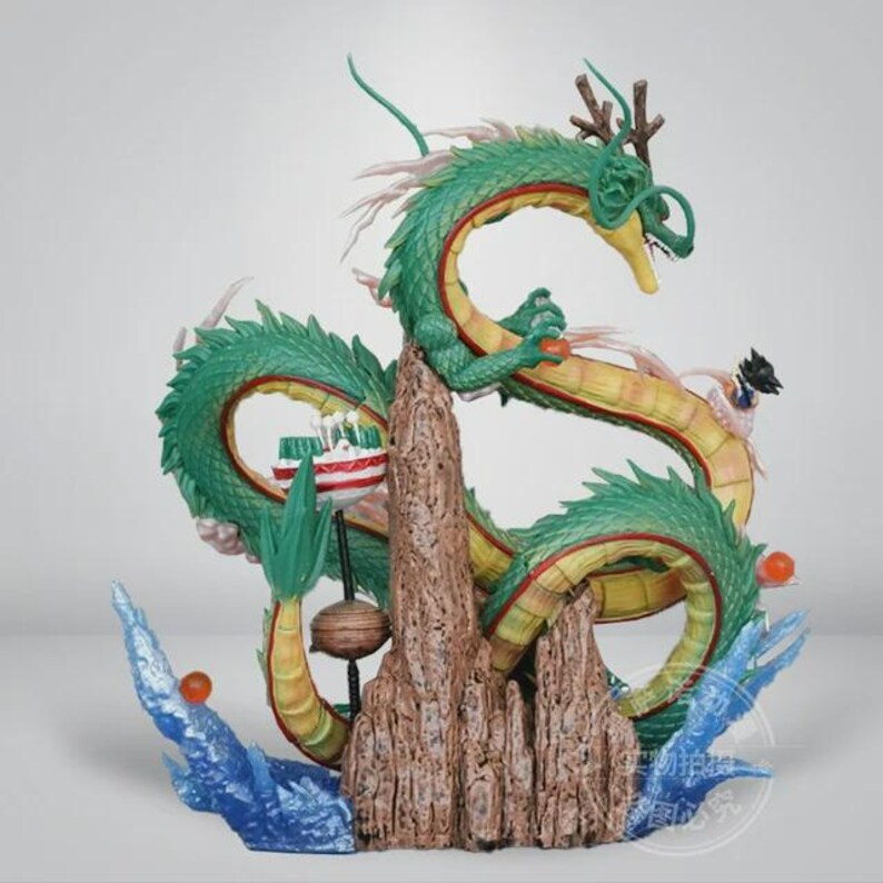 22cm Dragon Ball Z Shenron Son Goku Anime Figures Action Figurine Pvc ...