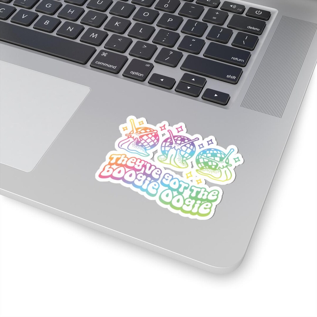 Disco Snails 'they've Got the Boogie Oogie' Kiss-cut Stickers | Viral ...