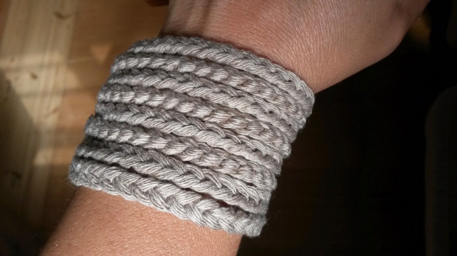 Chunky-stringy Crochet Bracelet Beginners Pattern - Etsy