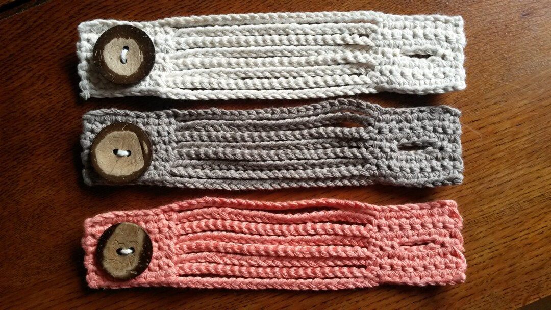 Chunky-stringy Crochet Bracelet Beginners Pattern - Etsy