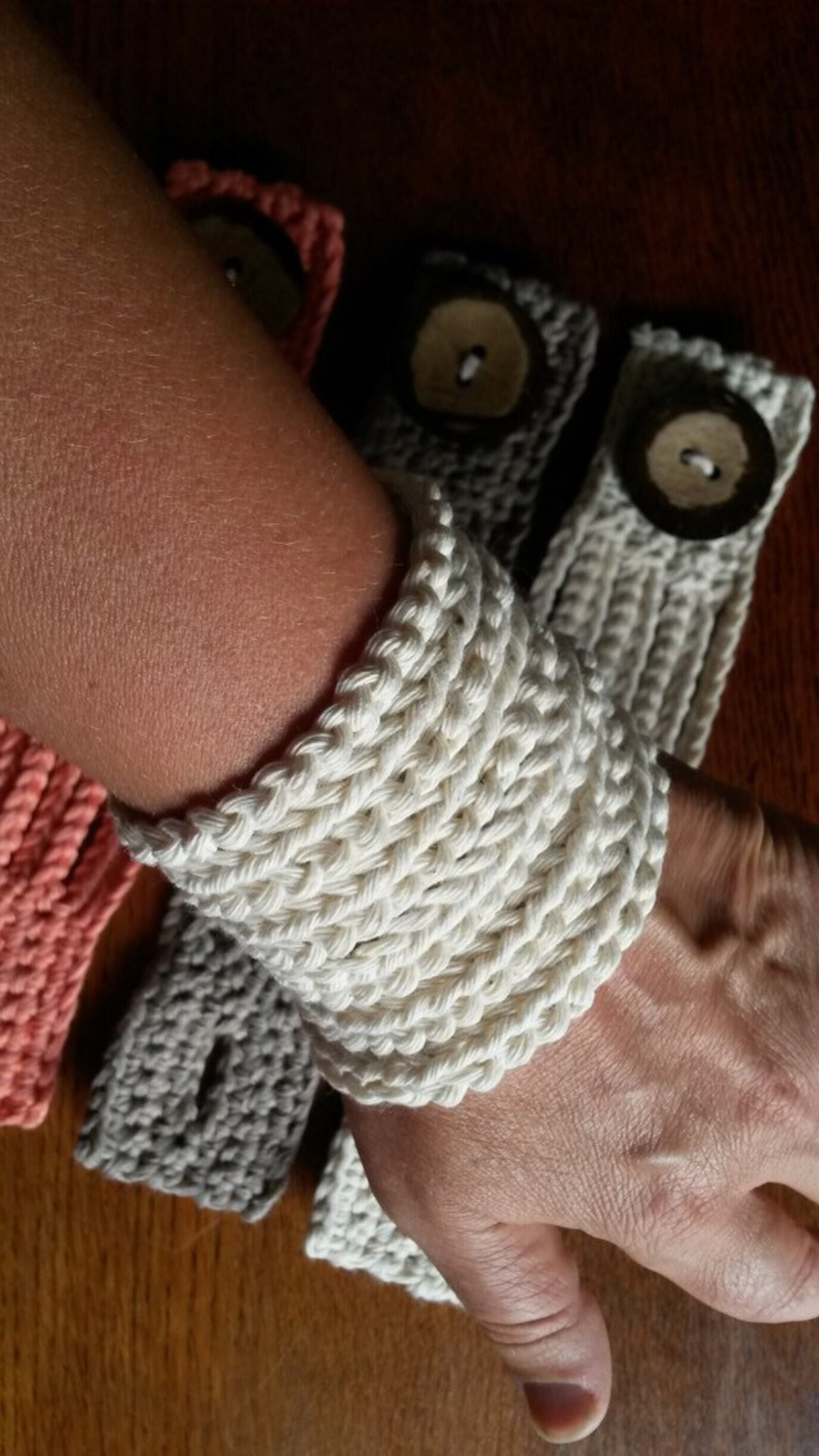 Chunky-stringy Crochet Bracelet Beginners Pattern - Etsy