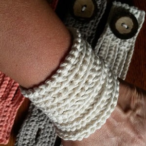 Chunky-stringy Crochet Bracelet Beginners Pattern - Etsy