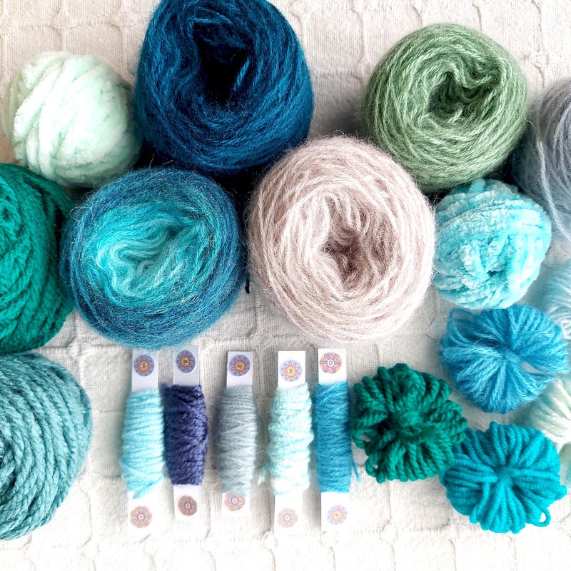 Yarn Sampler Pack - Etsy