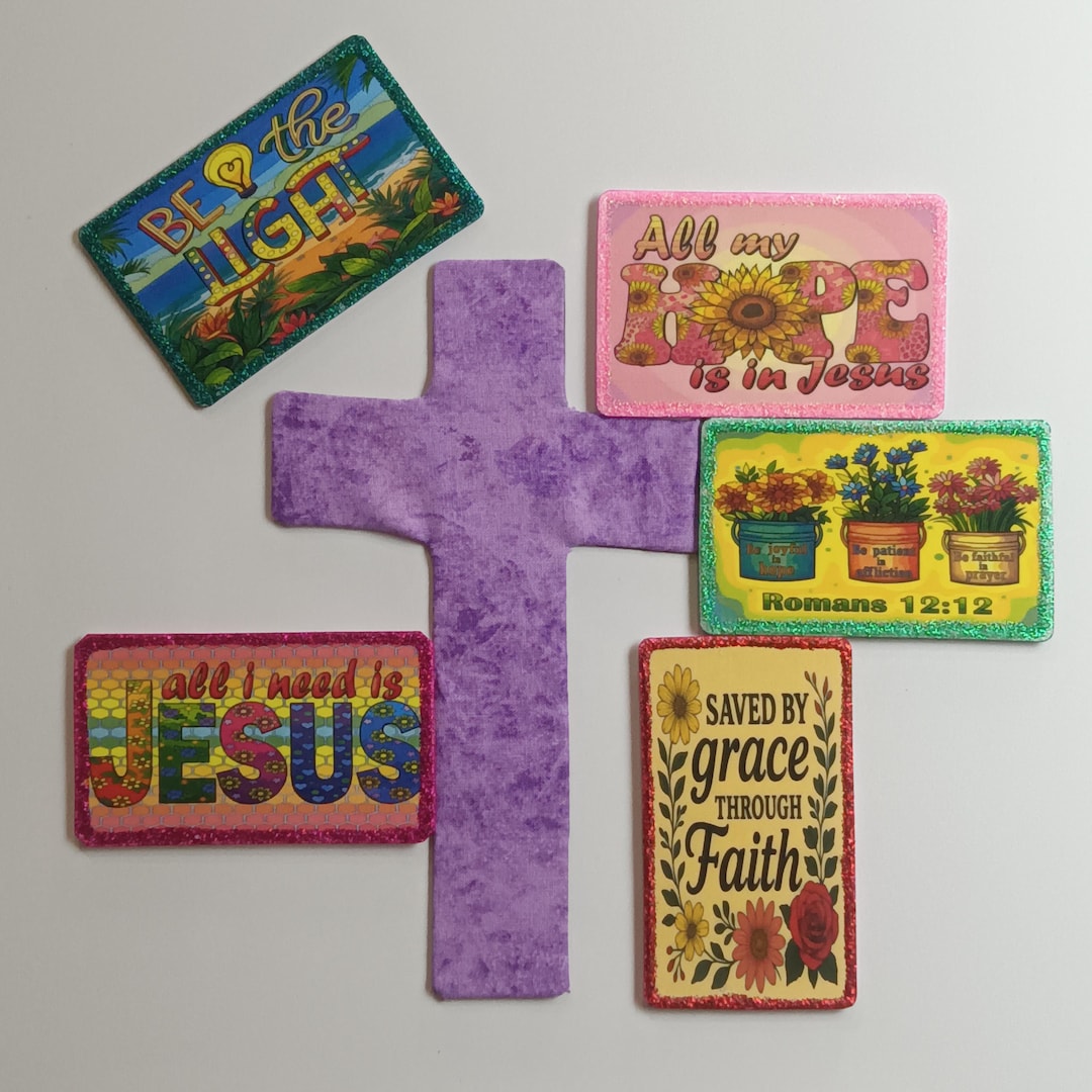 Christian Magnets: Faith-based Inspirational Refrigerator Décor ...