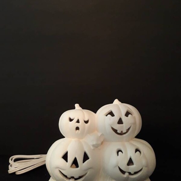 Ceramic Stacked Pumpkins - Etsy