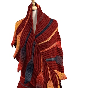 CROCHET PATTERN: Embossed Phoenix Vortex Shawl - Permission to Sell ...