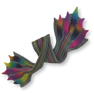CROCHET PATTERN: Embossed Phoenix Scarf - Etsy